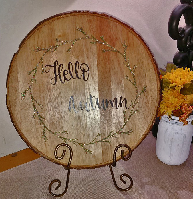 Heat Transfer Vinyl On Wood – 2 Mama Designs